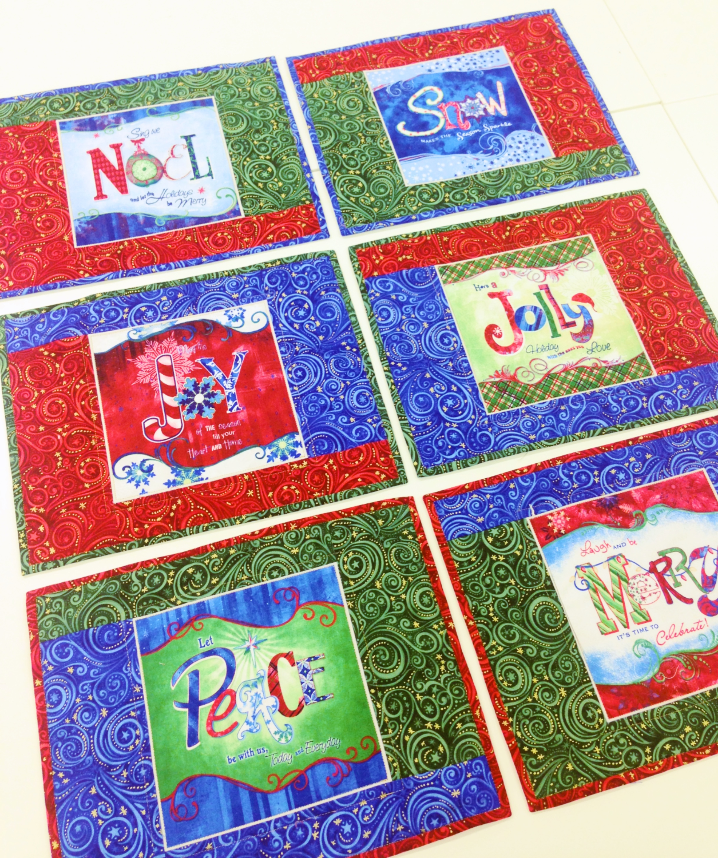 Place mats tutorial